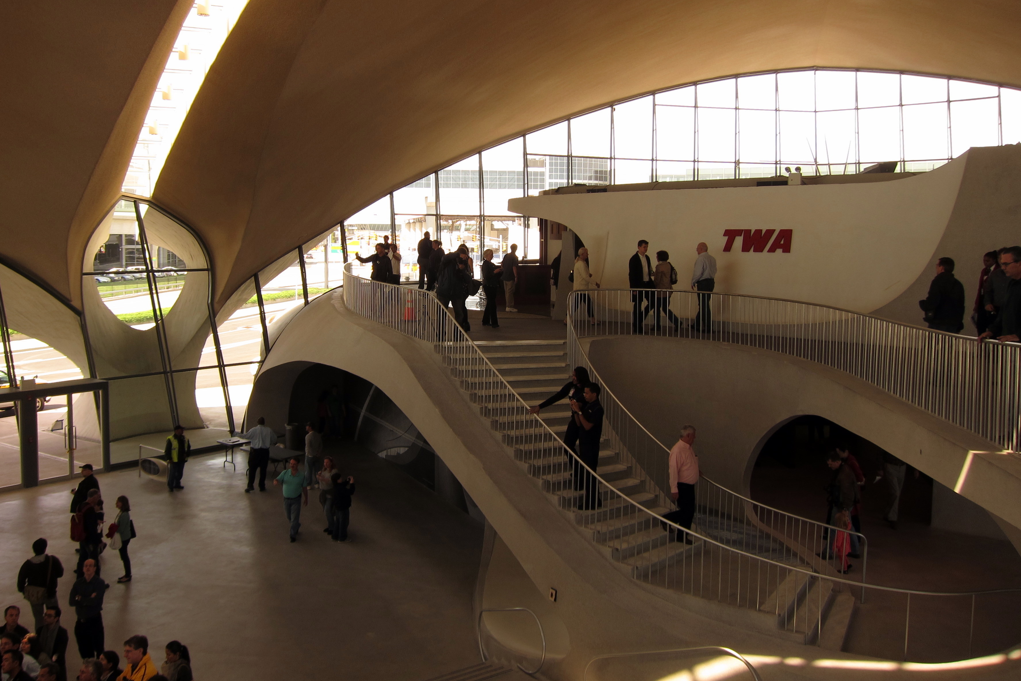 La icónica terminal de la twa en el aeropuerto jfk de nueva york será ...