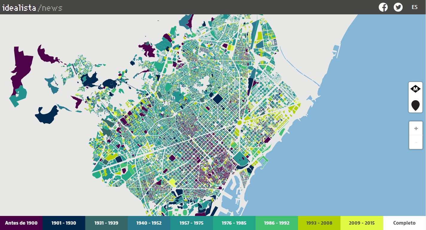 El año inmobiliario en 10 mapas interactivos — idealista/news