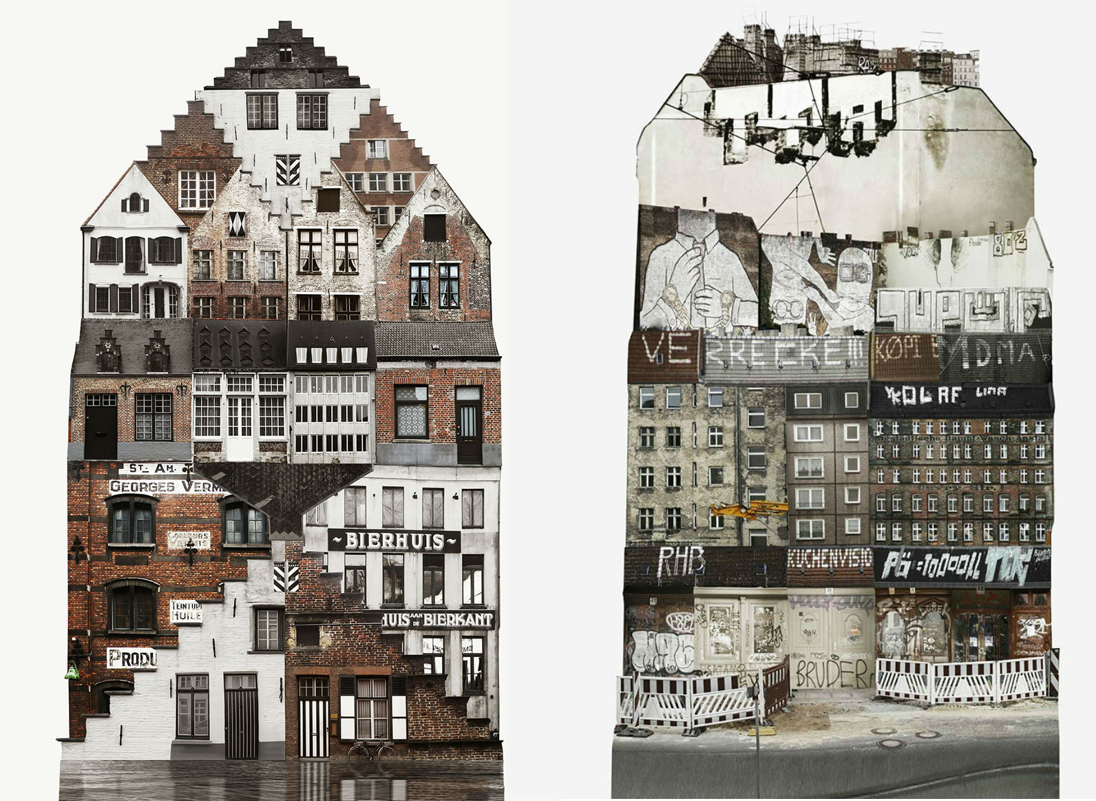 COLLAGE: COLLAGE DE CASAS MUNDIALES