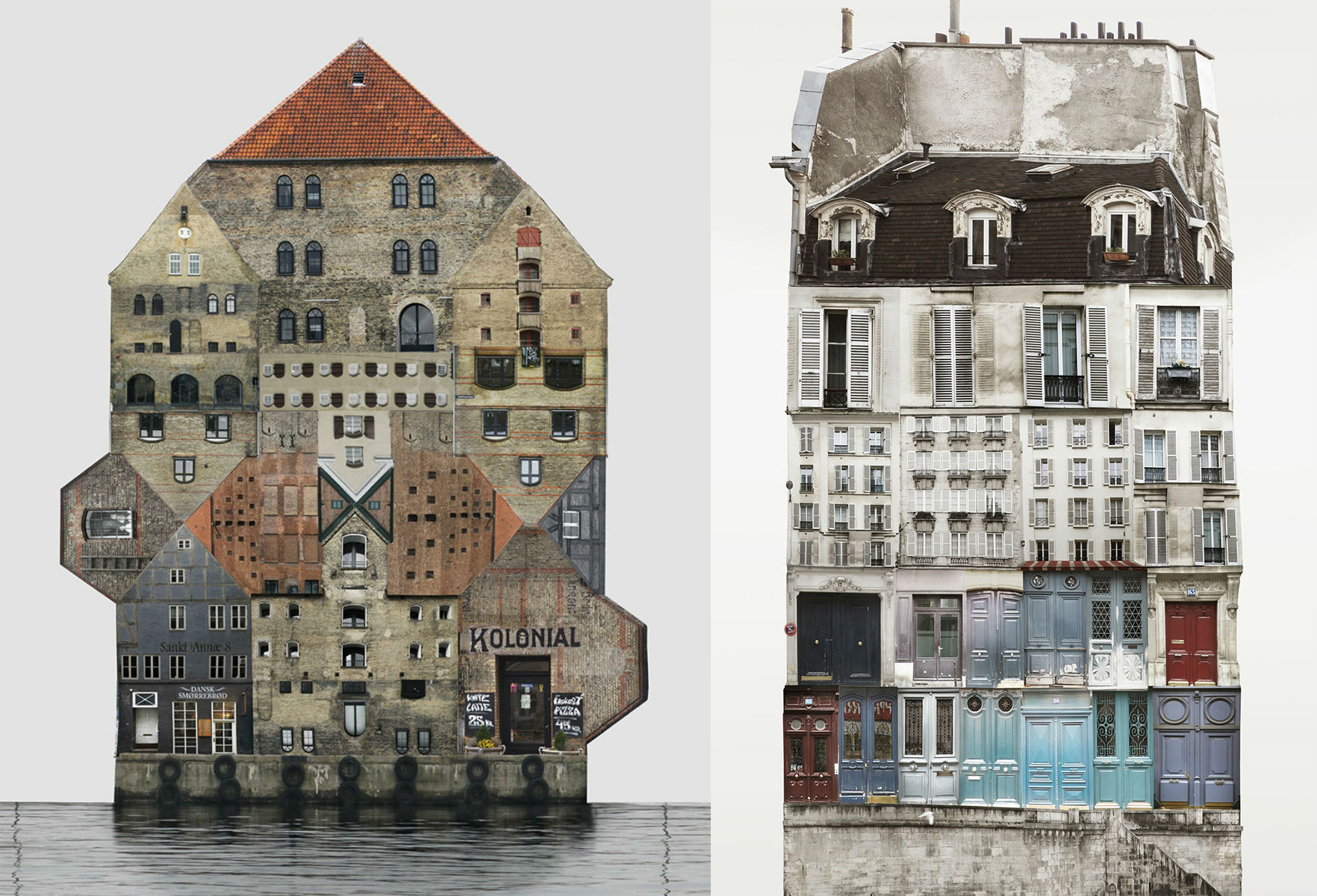 COLLAGE: COLLAGE DE CASAS MUNDIALES