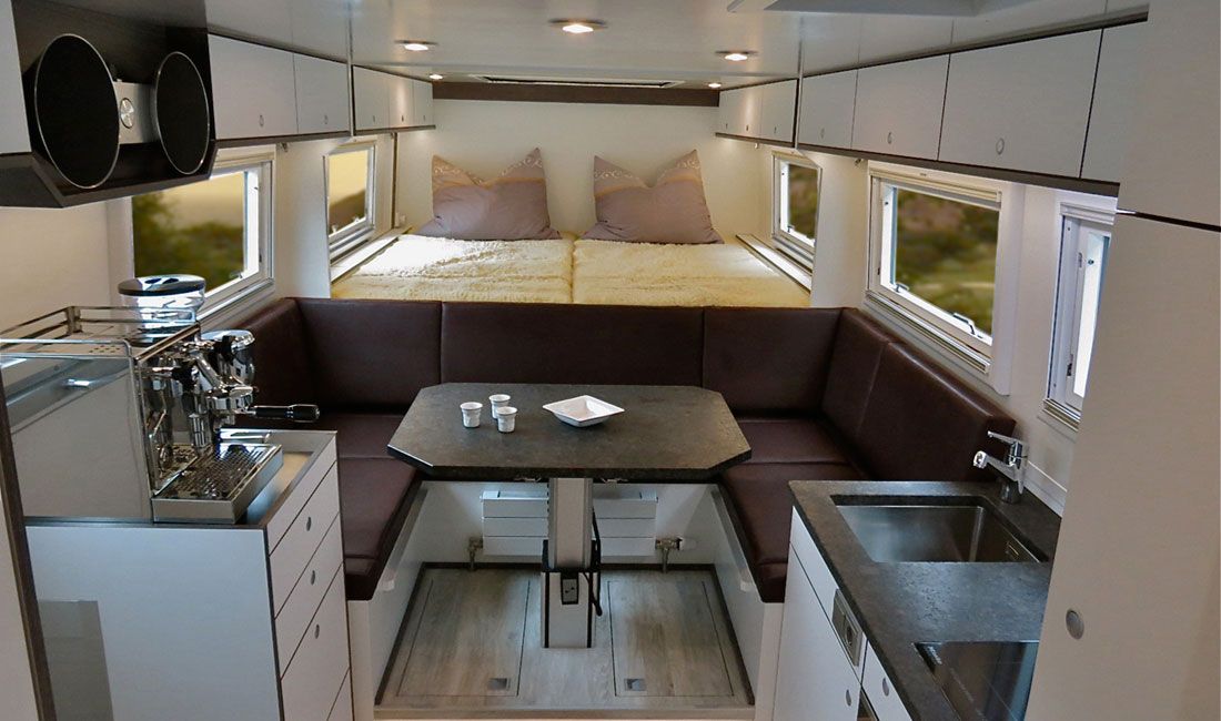 5 ‘súper-caravanas’ con las que podrías viajar al fin del mundo ...