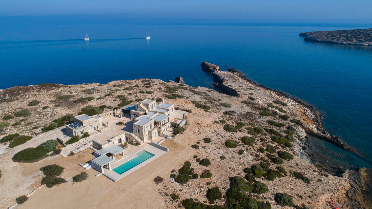 Una casa exclusiva y privada en la costa de Grecia — idealista/news