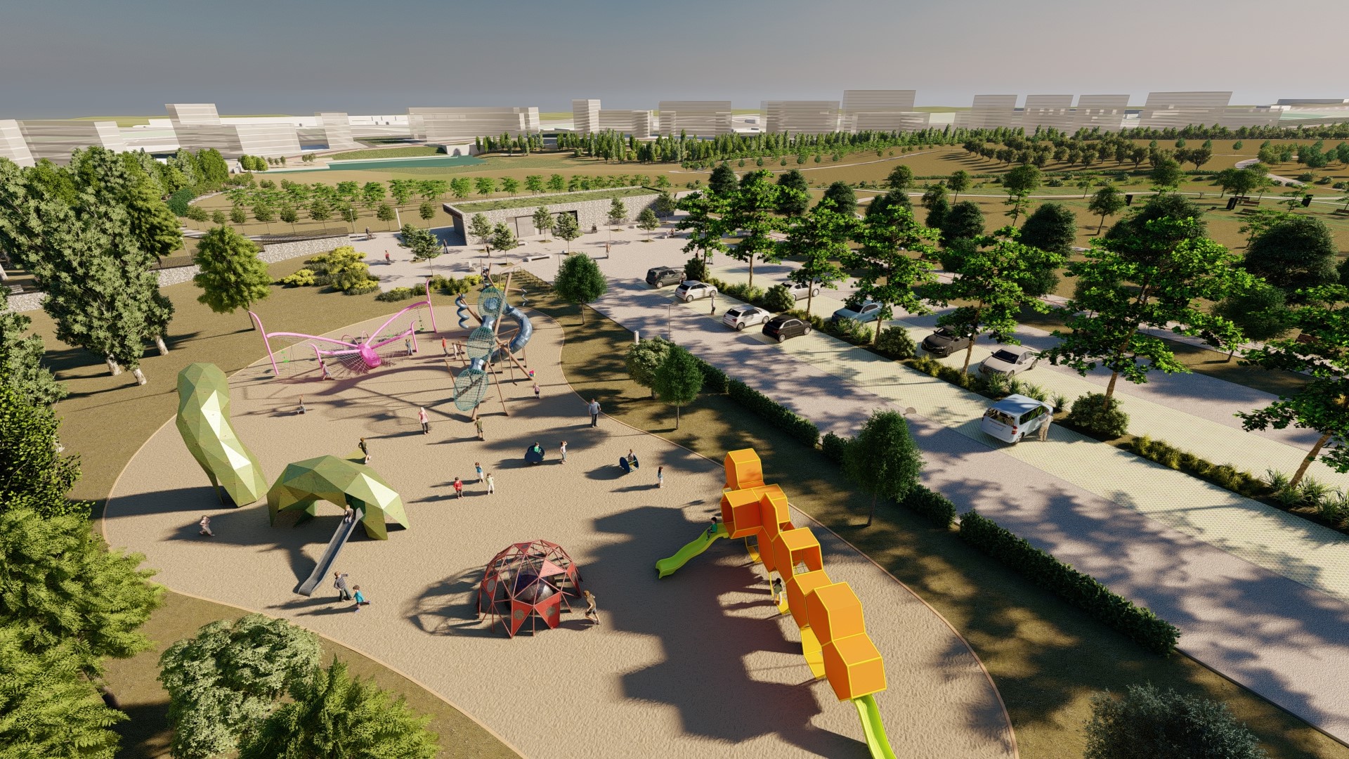 Aprobadas las obras del parque de Valdebebas y la renovación de la ...