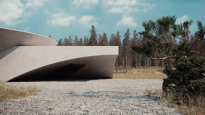 Un diseño moderno y minimalista para esta casa búnker en medio del ...