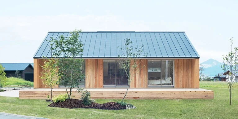 La casa prefabricada de madera de Muji es ahora más modular y ...