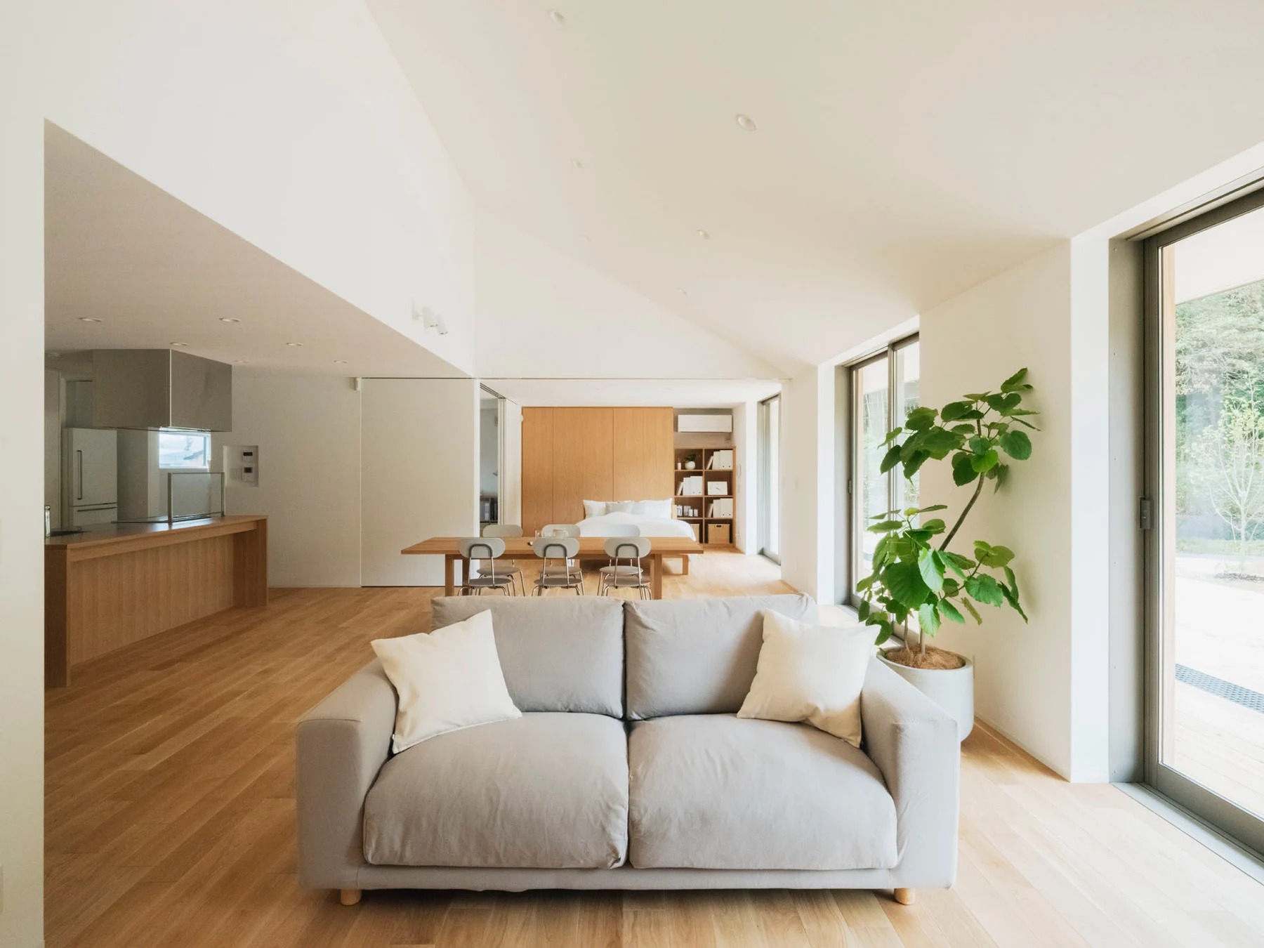 La casa prefabricada de madera de Muji es ahora más modular y ...