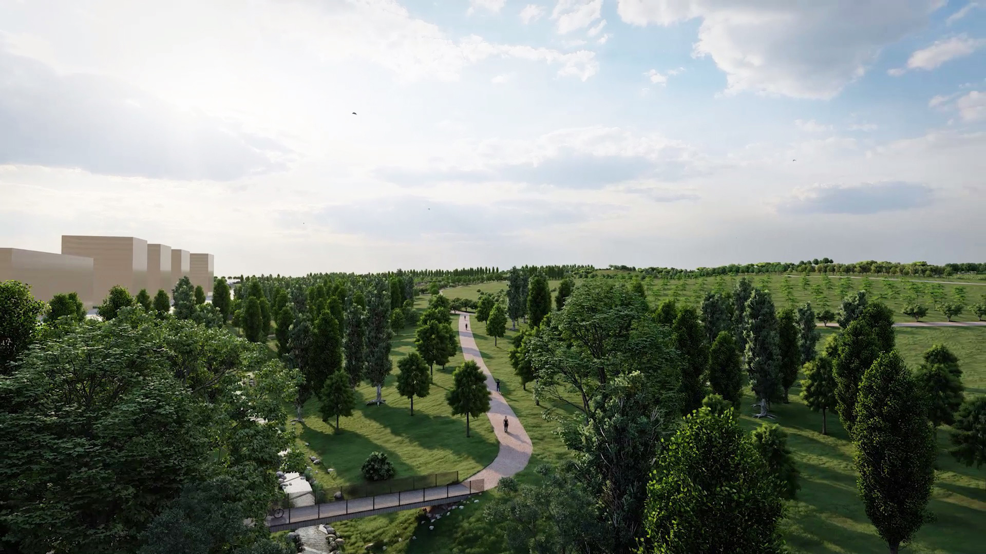Arranca el desarrollo del nuevo parque central de Valdebebas en Madrid ...