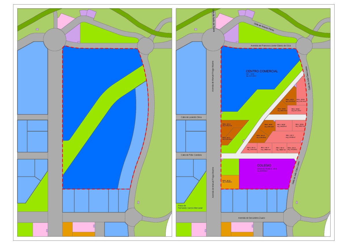 Luz verde para construir en Valdebebas un centro comercial, un colegio ...