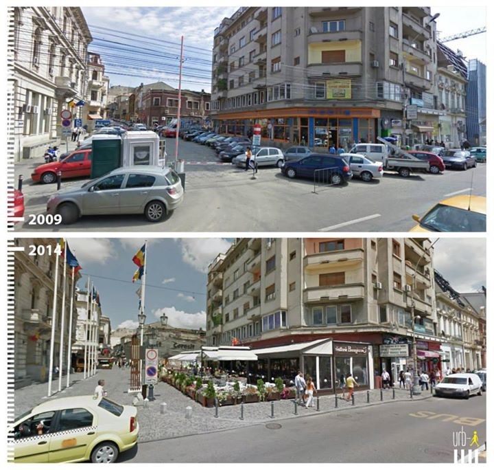La calle, para los peatones: antes y después de las renovaciones ...