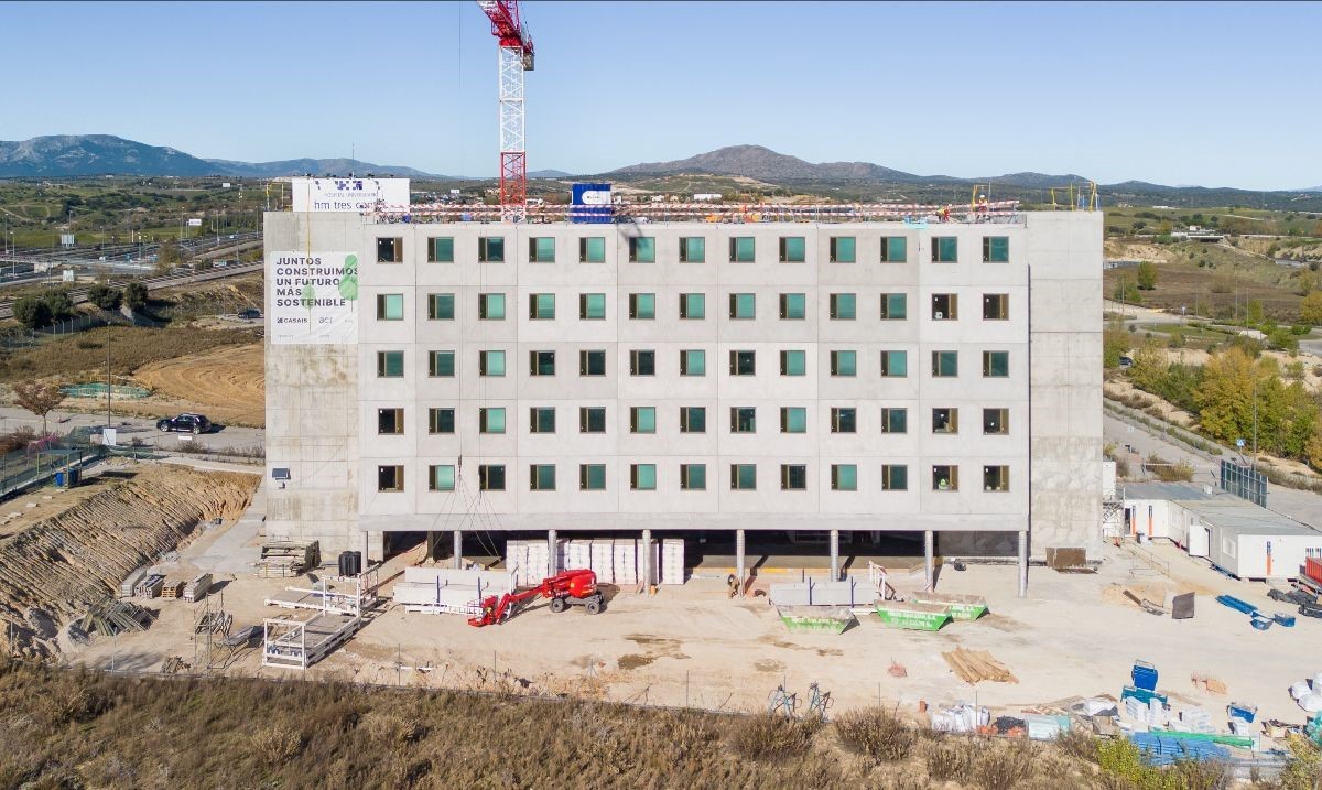 Primer edificio con estructura híbrida de España — idealista/news
