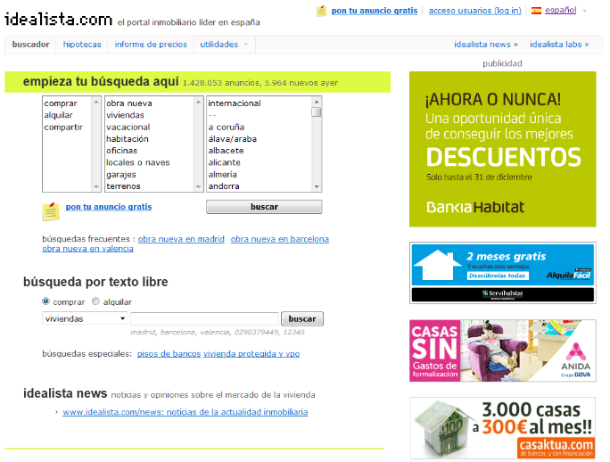 idealista: nueva home — idealista/news