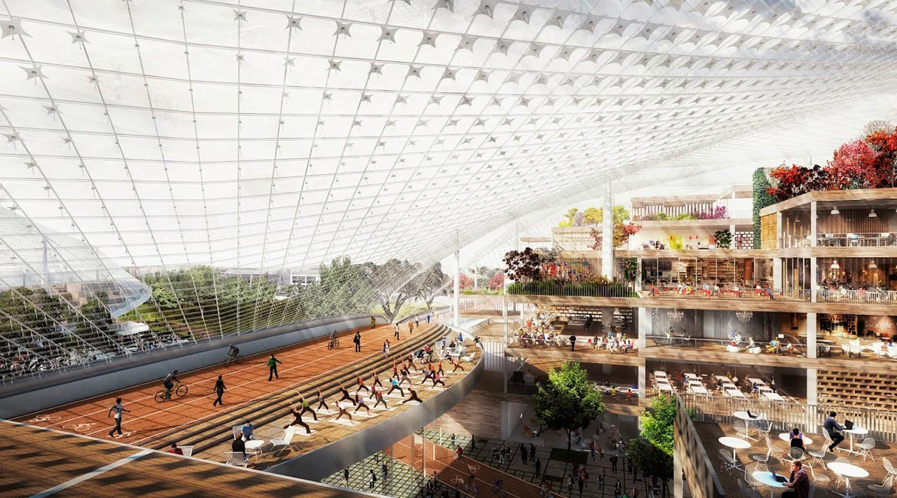 Así será la nueva y espectacular sede de Google con techos ...