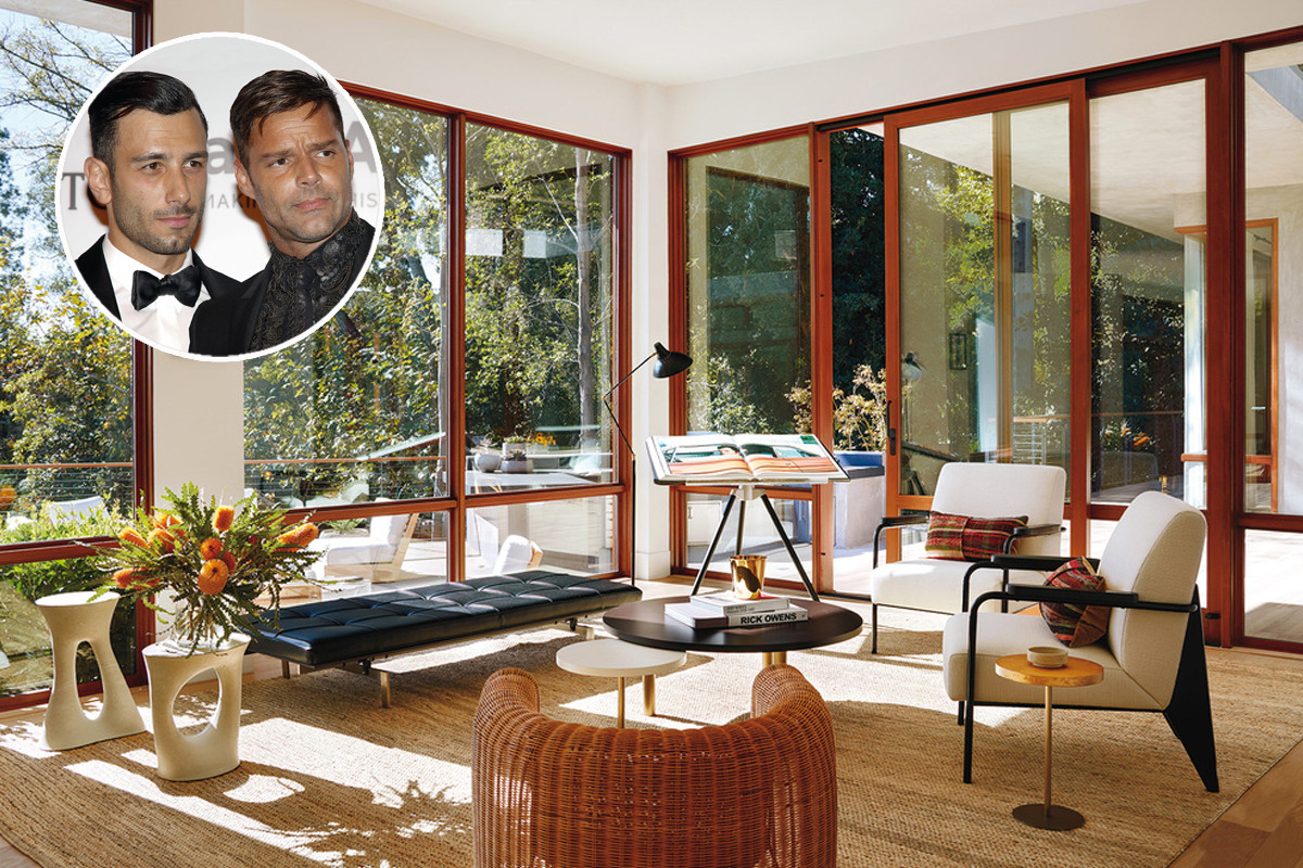 Ricky Martin y su marido abren las puertas de su nueva mansión en ...