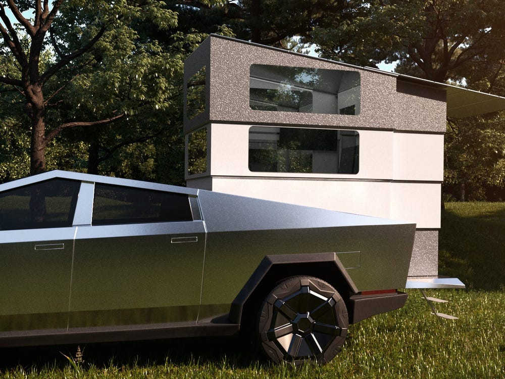 La camper eléctrica diseñada por Tesla — idealista/news