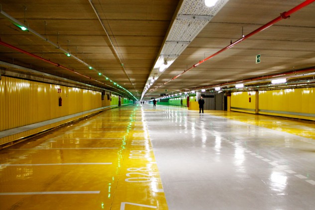 Paseo fotográfico por el nuevo aparcamiento subterráneo de la calle ...