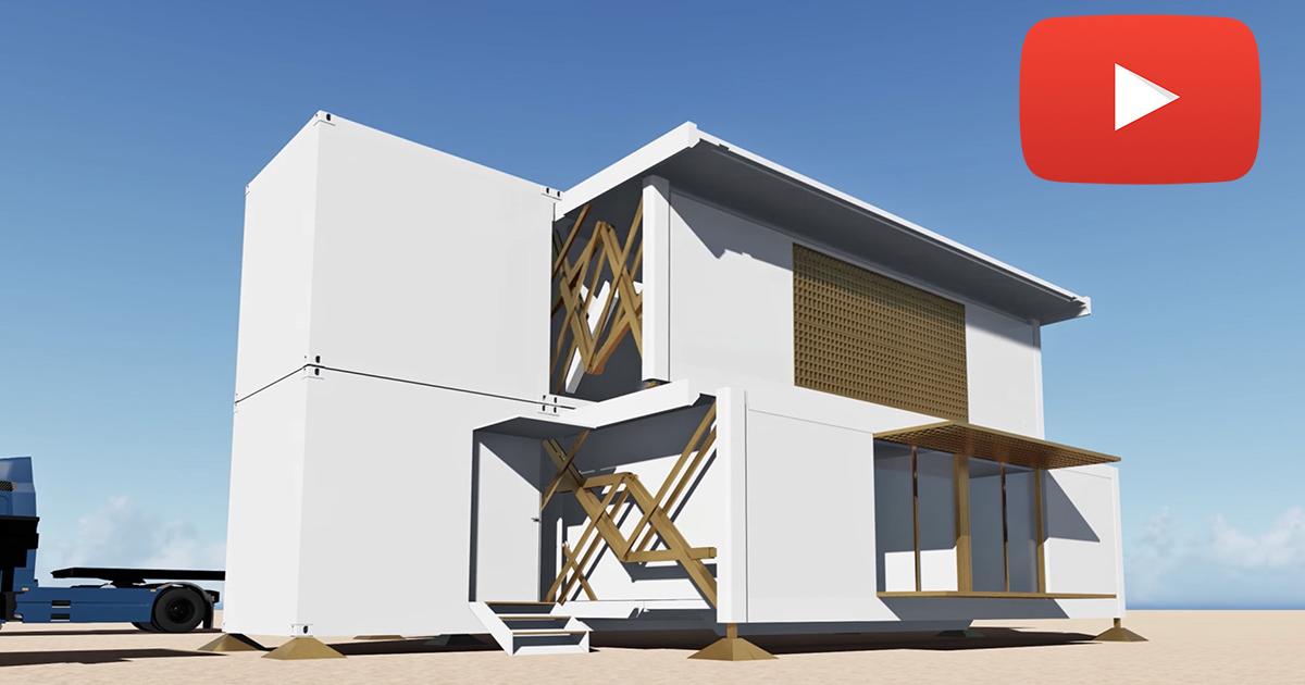 Llega el hotel 'Transformer', camiones que se transforman en ...