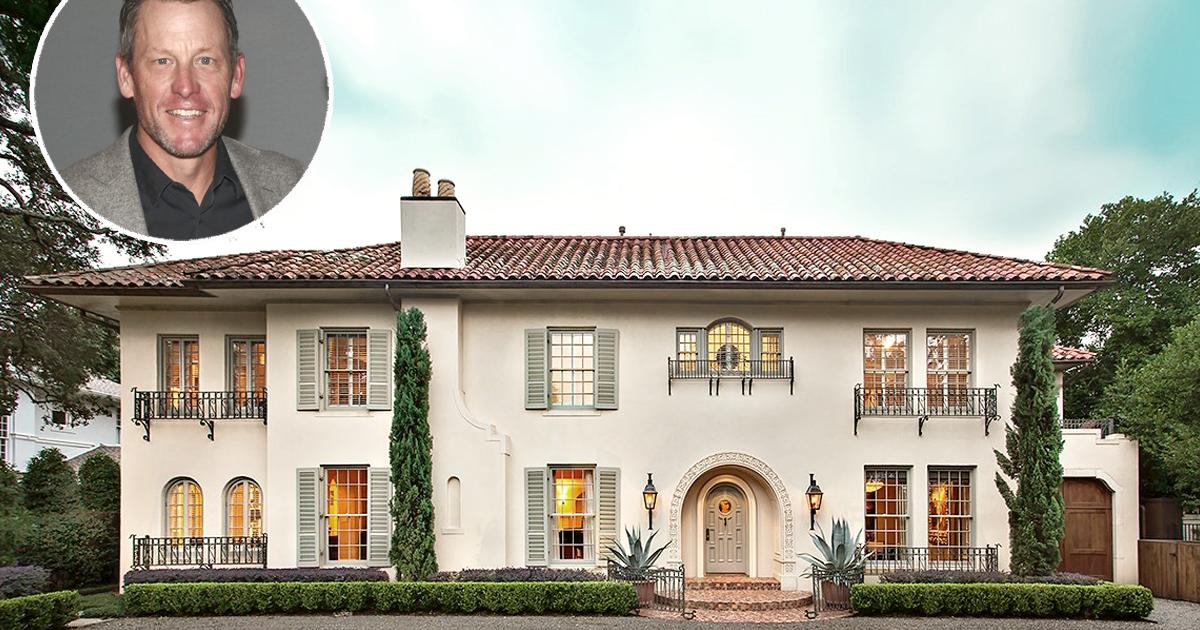 El exciclista Armstrong logra vender su espectacular mansión en Texas ...