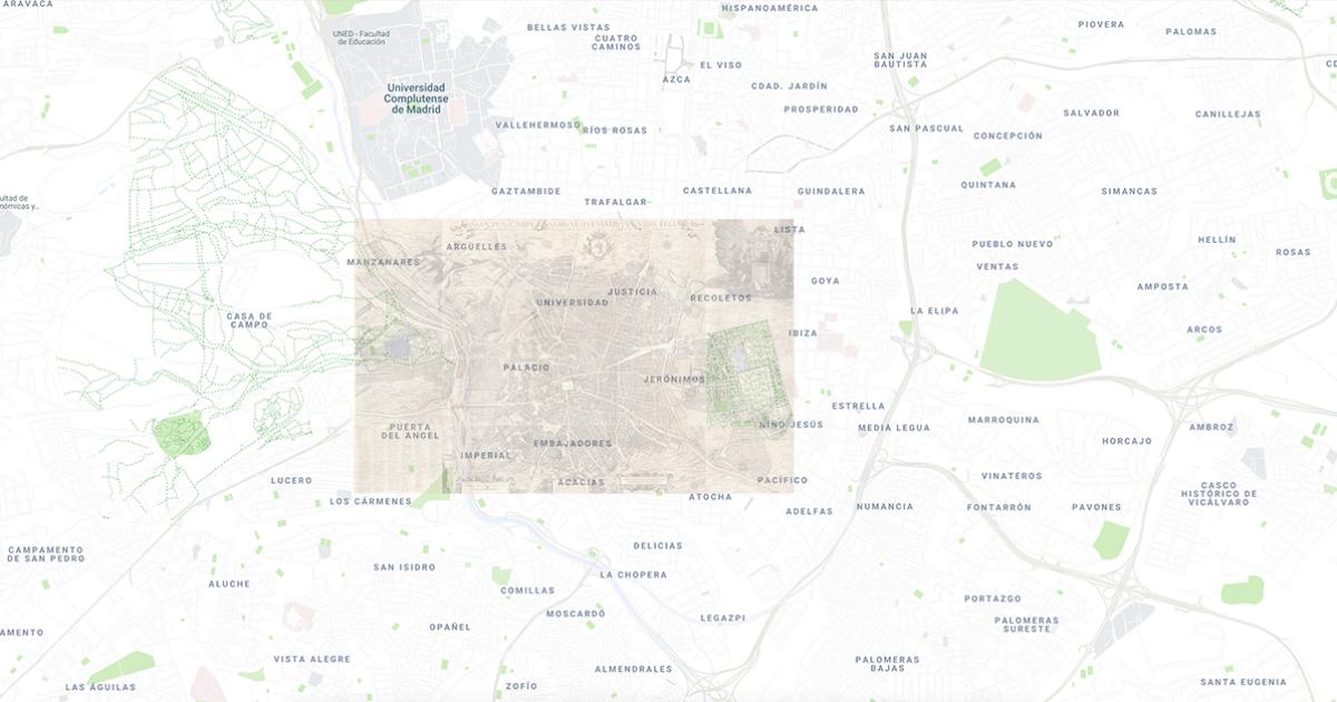 Pasado y presente de ciudades como Madrid o Barcelona a través de sus ...