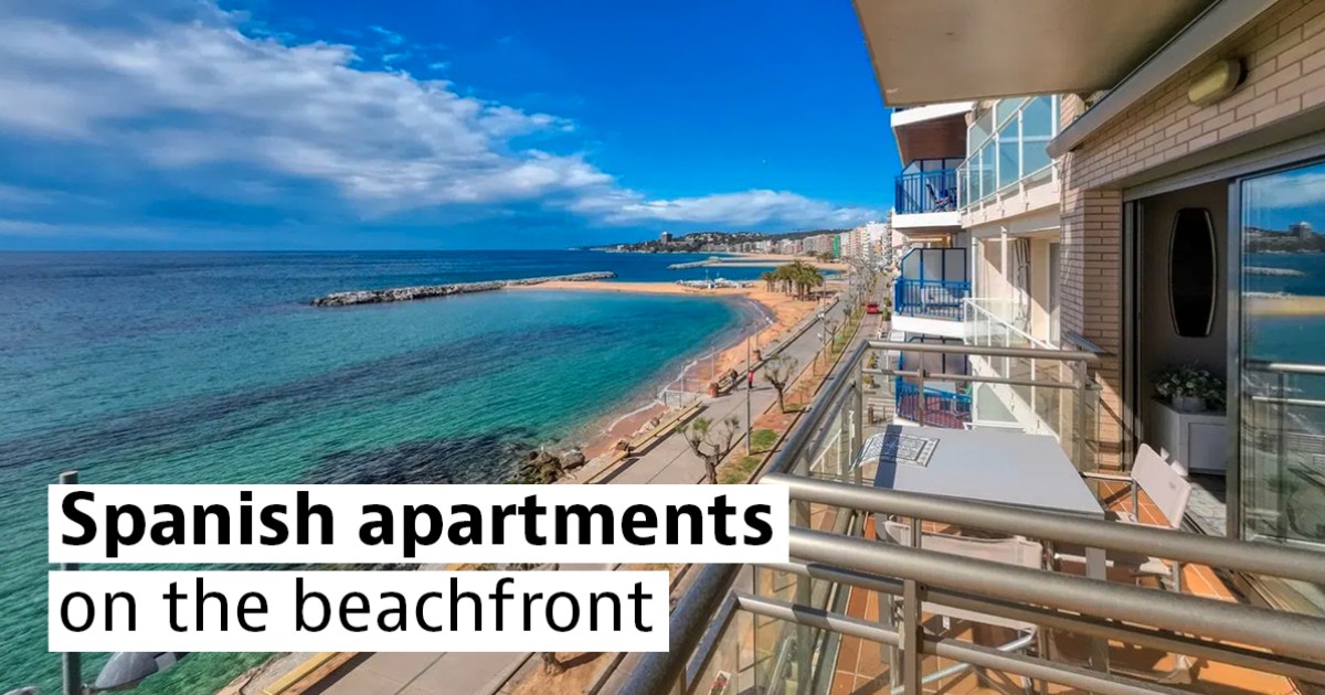 Beachfront property for sale in Spain — idealista/news
