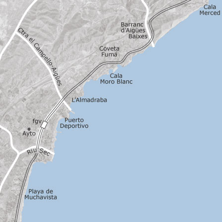 Mapa de El Campello, Alicante — idealista
