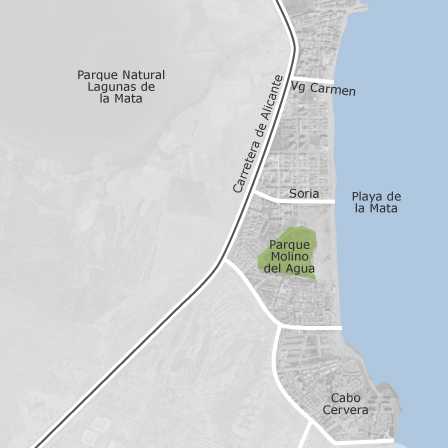 Map of La Mata, Torrevieja: homes for sale — idealista