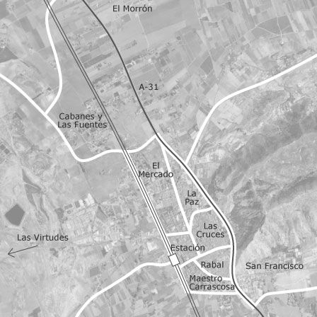 Mapa de Villena, Alicante — idealista