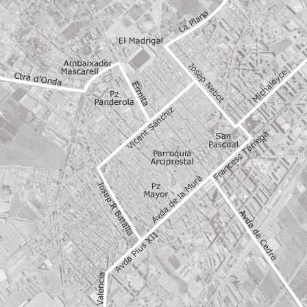 Mapa de Villarreal/Vila-Real, Castellón — idealista