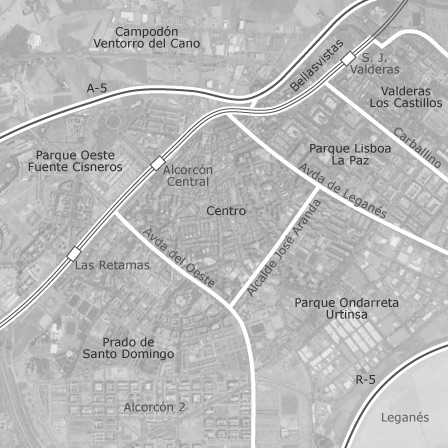 Mapa de Alcorcón, Madrid — idealista