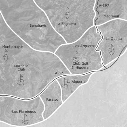 Map of Benahavís, Malaga: homes for rent — idealista