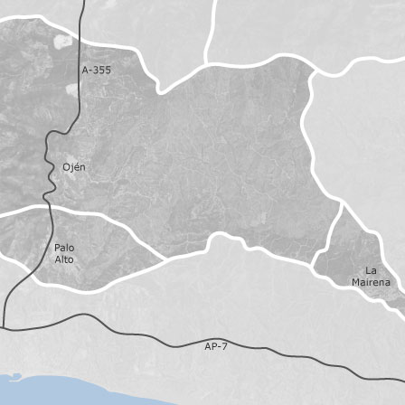 Mapa de Ojén, Málaga — idealista