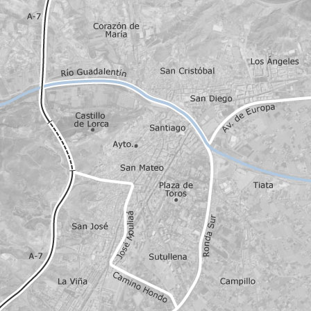 Mapa de Lorca, Murcia — idealista