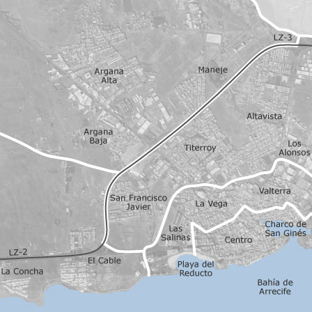 Mapa de Arrecife, Las Palmas — idealista
