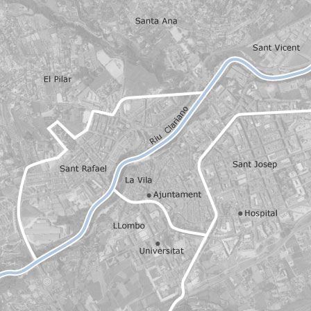 Mapa de Ontinyent, València — idealista