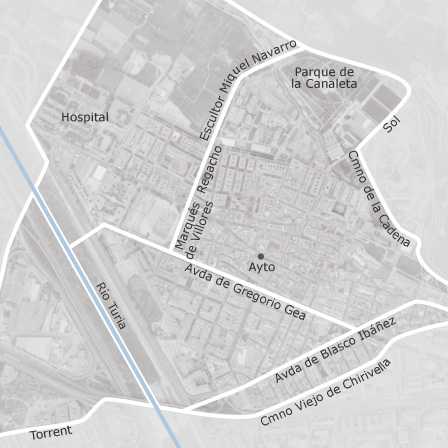 Mapa de Mislata, València: viviendas en alquiler — idealista
